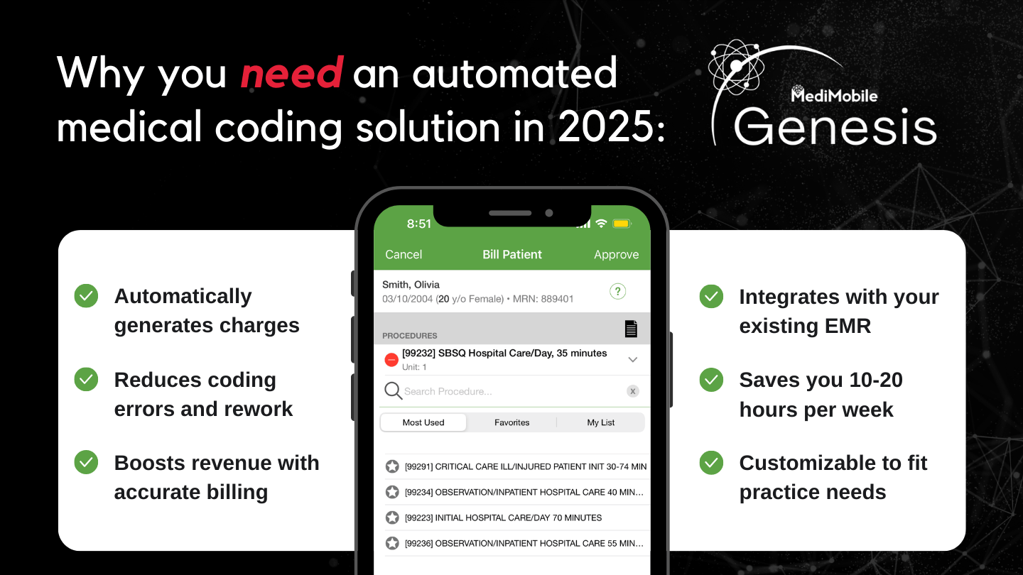 Transform Medical Billing in 2025 with MediMobile’s Genesis